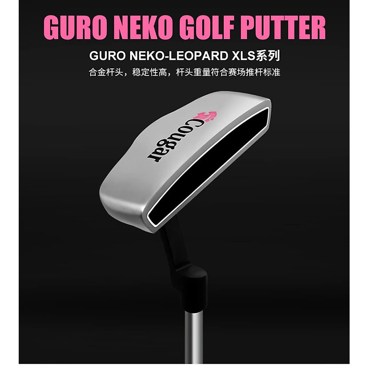 Golf Putter Men Women Ultralight Practice Golf Clubs Right Handed Golf Training Aid Steel Golf Blade Putters (for Women)