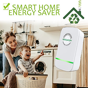 Power Saver Pro Energy Saver, Household Power Saver, Electricity Saving Box Household Office Market Device Electric Energy Saving Device, Electric Smart US Plug 90V-250V 30KW (2PC)