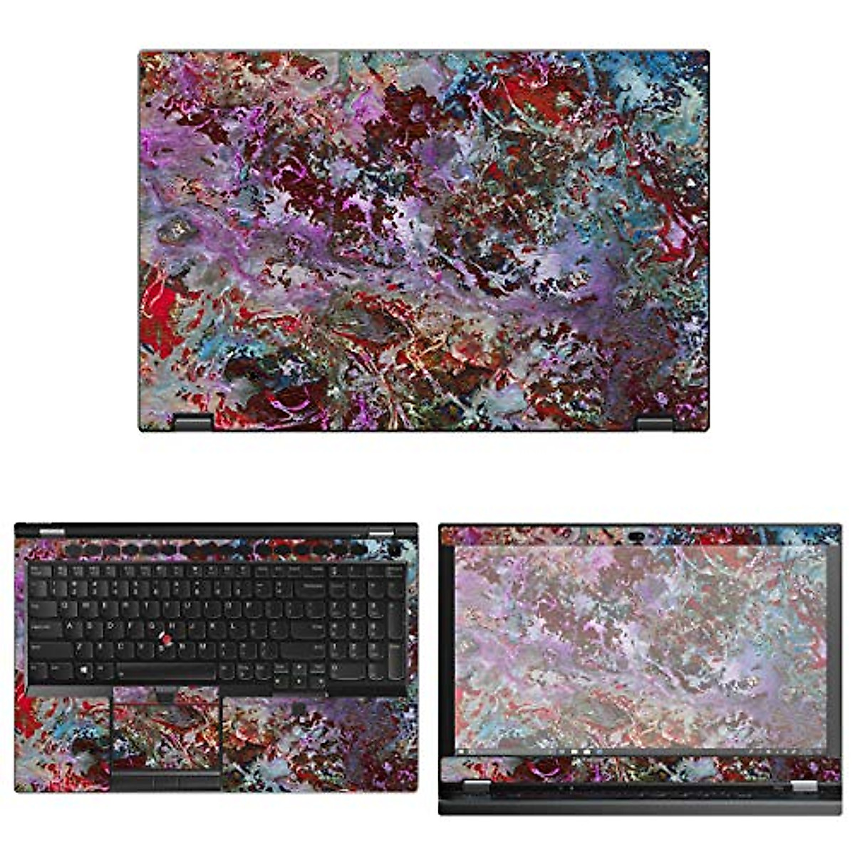 Decalrus - Protective Decal Paint Skin Sticker for Lenovo ThinkPad P53 (15.6" Screen) case Cover wrap LEthnkpd15_P53-236