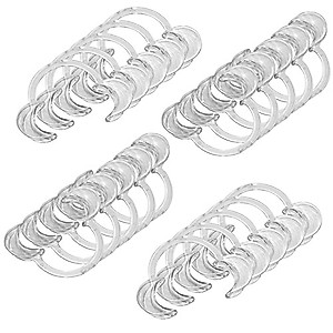 EZGO 20 Pieces (Size M) C-Shape Teeth Whitening Cheek Retractor, Autoclavable Dental Mouth Opener, Disposable Dental Lip Cheek Retractor for Mouthguard Challenge Game