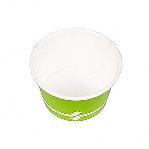 Karat C-KDP8 8 oz. Food Container - Green (Case of 600)