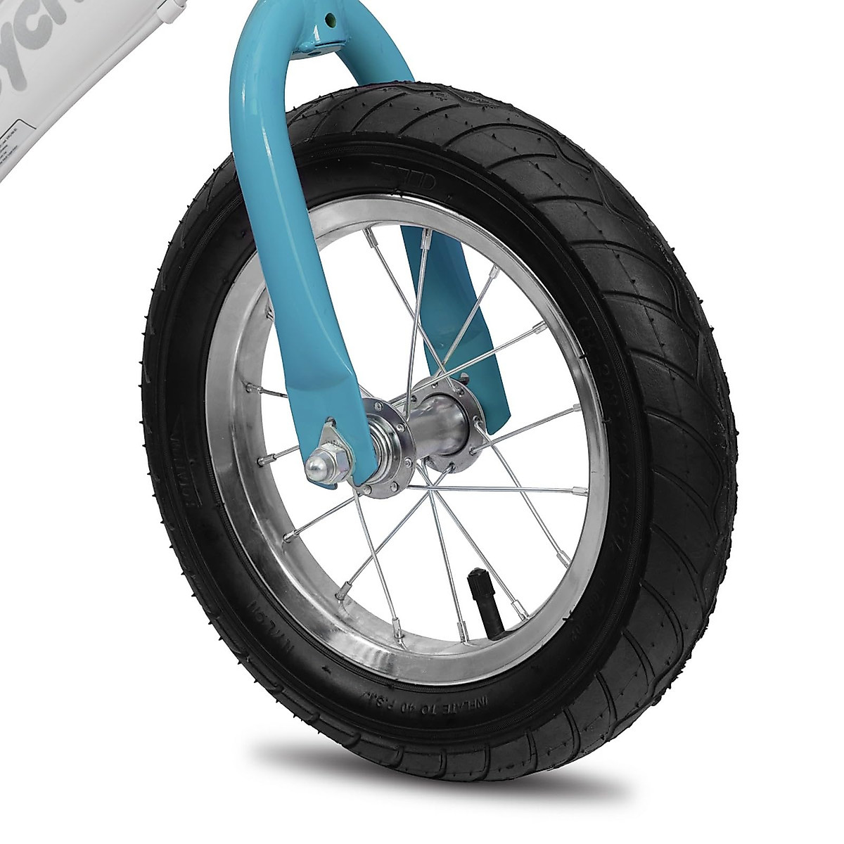 JOYSTAR 12 Inch Balance Bike for 2 3 4 5 Years Old Boys Girls 12" Push Toddler Balance Bike with Footboard Child Glider Blue