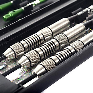 CUESOUL Tungsten Steel Tip Darts 90% Tungsten - Precise Barrels 24 Grams