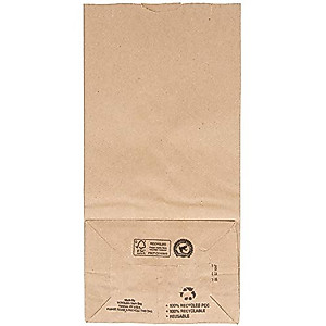 Green Direct Perfect Durable Brown Paper Lunch Bags Size Large for All Ages Pack of 100