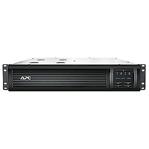 APC 1500VA Smart UPS with SmartConnect and Network Card, SMT1500RM2UCNC, Rackmount 2U, Sinewave UPS Battery Backup, 120V, Line Interactive Uninterruptible Power Supply