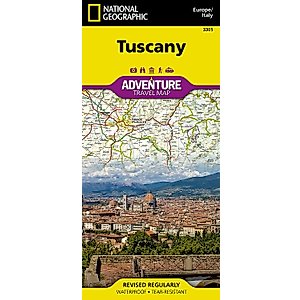 Tuscany Map [Italy] (National Geographic Adventure Map, 3305)