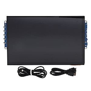 Sanpyl 10.1 Inch Touchscreen Monitor for RasPi, 1280X800 178 Degrees Visible Portable HDMI Monitor, Capacitive Display with VGA, Touch Interface, Audio Output, Power Interface