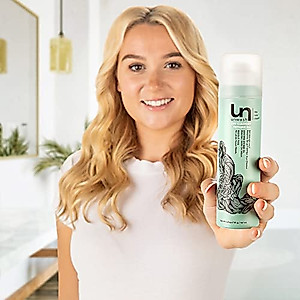 unwash Dry Cleanser - Dry Shampoo for All Hair Types, Refresh Hair & Absorb Excess Oil, Lightweight & Residue-Free, Color-Safe, 3.3 oz