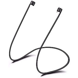 EFSTEK Strap for Apple AirPods | Never Lose Your AirPods | Connector Wire Cable Cord | Anti-Lost | Black