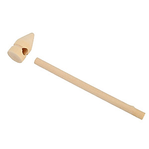 35Pcs Mini Wooden Hammer Hardwood Hammer Knockout Hammer Kids Toys Shell Cracker Accessories for Seafood Lobster Tool Leather Craft