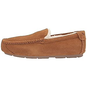 Koolaburra by UGG Men's Tipton Emboss Slipper, Chestnut, 9