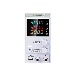 Arionyx Laboratory Bench Dc Switching Power Supply 30V 5A 30V 10A Variable Adjustable 110V 220V(110V,USB_30V 5A)