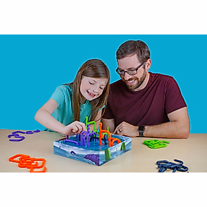 BlockNess Board Game - Family or Adult Strategy Game for 2 to 4 Players. Recommended for Ages 8 & Up