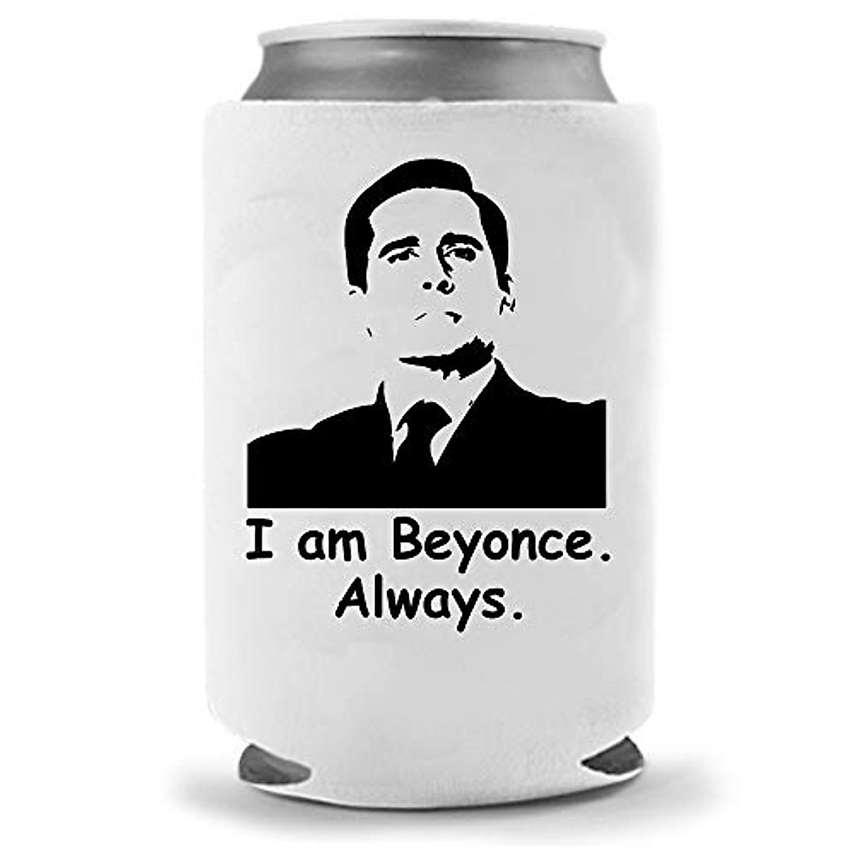Cool Coast Products | I am B Always Novelty Gifts - Michael S Funny Beer Can Coolies | Neoprene Insulated Soft Can Cooler | Beverage Cans Bottles | Cold Beer Tailgating C148