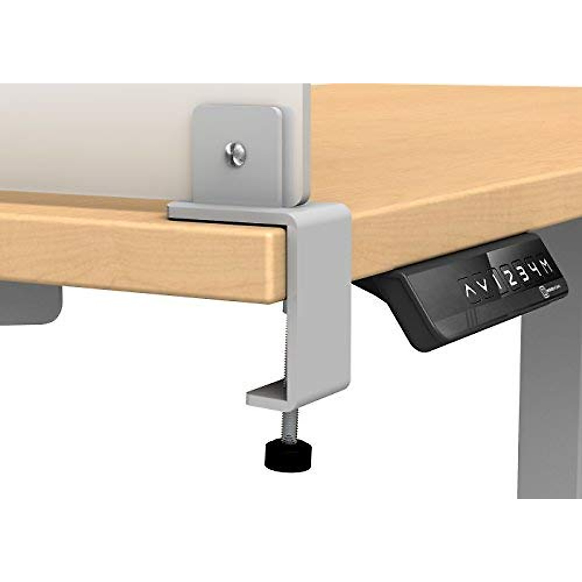 VaRoom - Desk Divider and Desk Dividers for Students. Desk Privacy Panel and Privacy Shields for Student Desks. Privacy Divider. Frosted Acrylic Clamp-on Desk Partition - 23” W x 18”H Divider