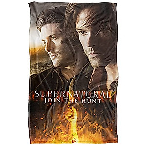 Supernatural Up Close and Personal Silky Touch Super Soft Throw Blanket 36" x 58"