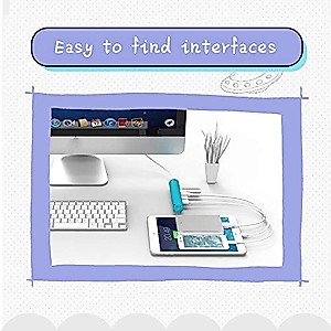 SJYDQ 4 in 1 Cute Pet-Shape HUB for MAC Notebook Aluminum Alloy Silicone 100cm Detached Data Cable (Color : Pink)