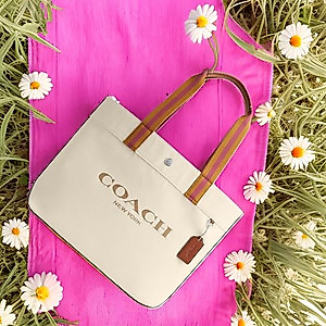 COACH Canvas Tote, Natural Multi