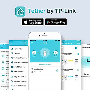 TP-Link AC2600 WiFi Extender(RE650), Up to 2600Mbps, Dual Band WiFi Range Extender, Gigabit port, Internet Booster, Repeater, Access Point,4x4 MU-MIMO