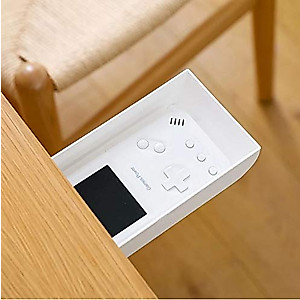 Hidden Underside Mini Desk Drawer Organizer- pencil cabinet Vanity Storage desktops and office space tray (3pack)