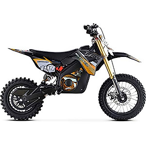 MotoTec 36v Pro Electric Dirt Bike 1000w Lithium Orange