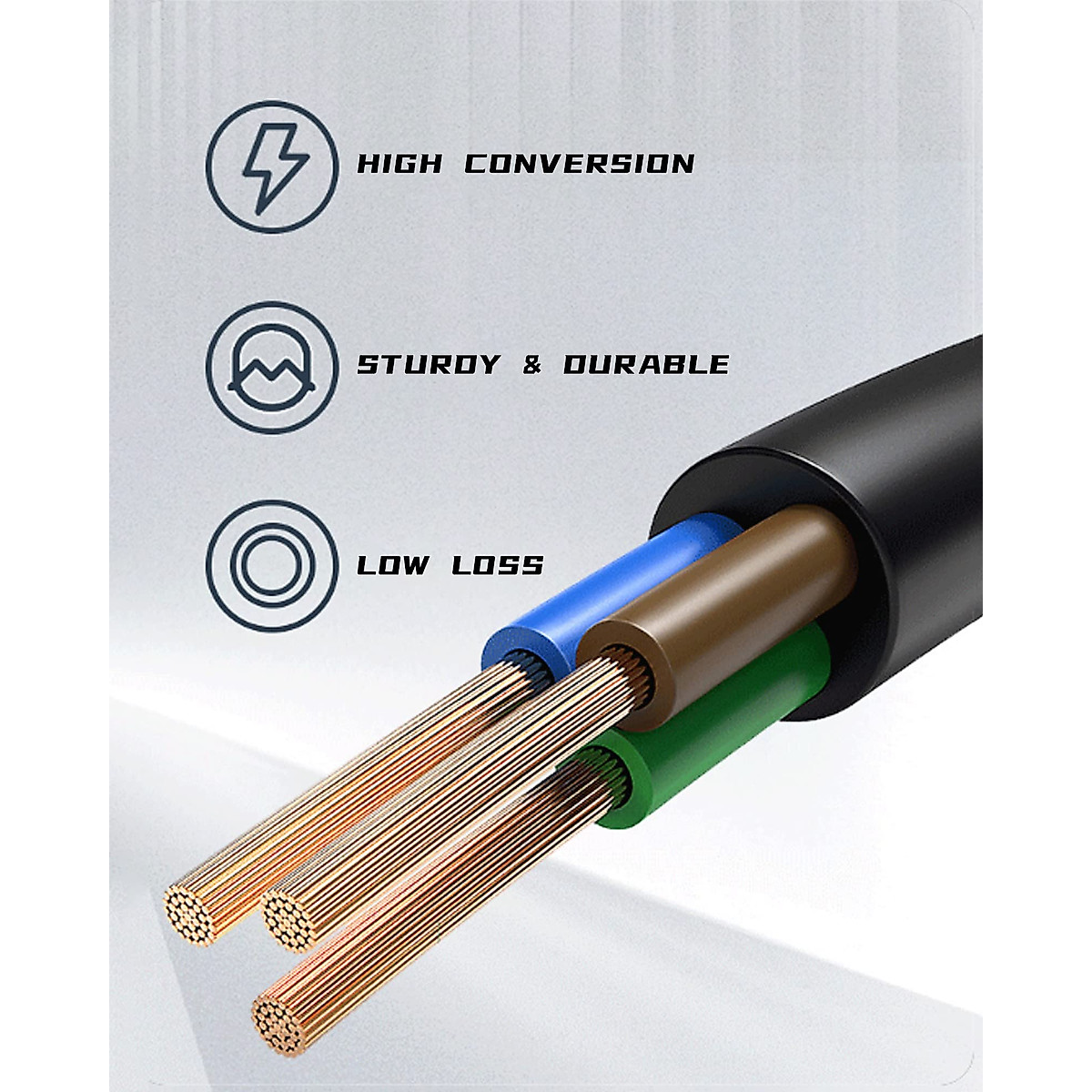 FellDen Solar Panel Connector, 4-in-1 Solar Cable Anderson XT60 DC7909 DC5521 Solar Extension Cable for Solar Panel & Solar Power Staion 1.5M/4.92FT