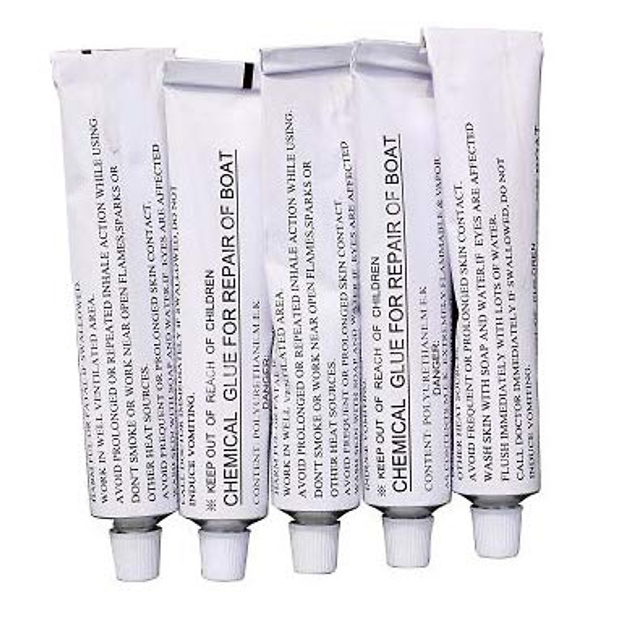 5 X 30G Tubes of Inflatable Boat Repair PVC Glue