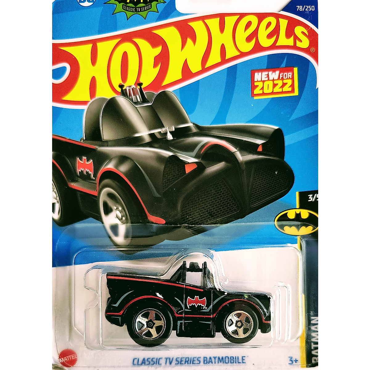 Hot Wheels Batman 5 Car Set Bundle Version 3