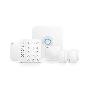 Certified Refurbished Ring Alarm 8-piece kit (2nd Gen) – home security system with optional 24/7 professional monitoring – Works with Alexa