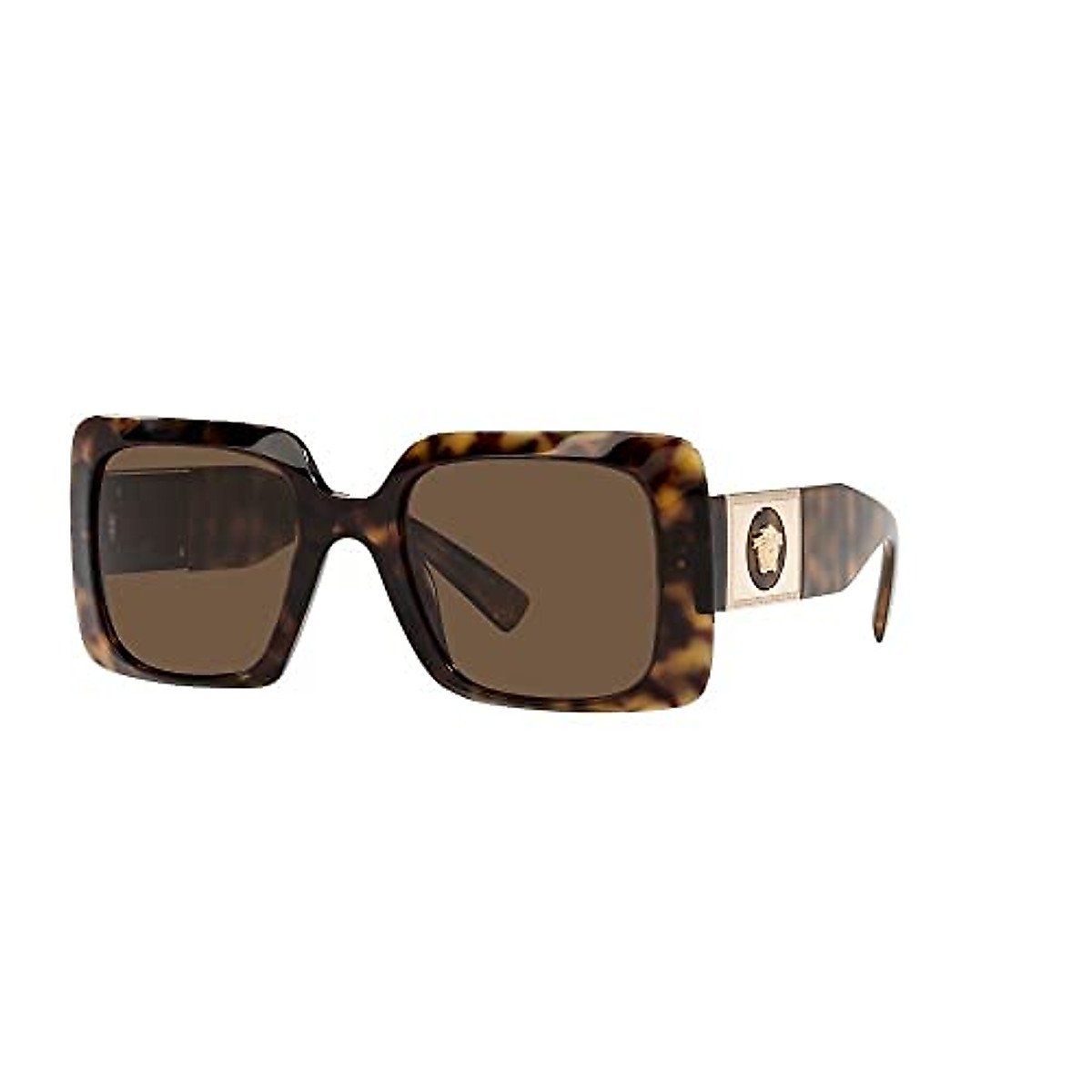Versace VE4405 Havana/Dark Brown One Size