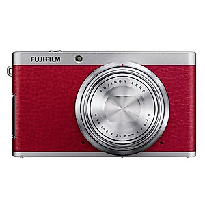 Fujifilm XF1 12 MP Digital Camera with 3-Inch LCD Screen (Red)