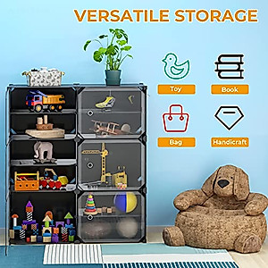 NiHome Shoe Rack Organizer Storage Bin Box - 24 Pairs Closet Shoe Storage with Doors- Stackable Plastic Shoe Storage Box - Free Standing Shoe Rack for Entryway Garage Bedroom