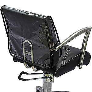 Noverlife Chair Back Cover, Beauty Salon Chair Protective Cover, Square Hairdressing Chair Back Covers, Prevents Damage to Spa/Salon Chair, Barber Hair Salon Chair Cover, Fits Most Salon Chairs