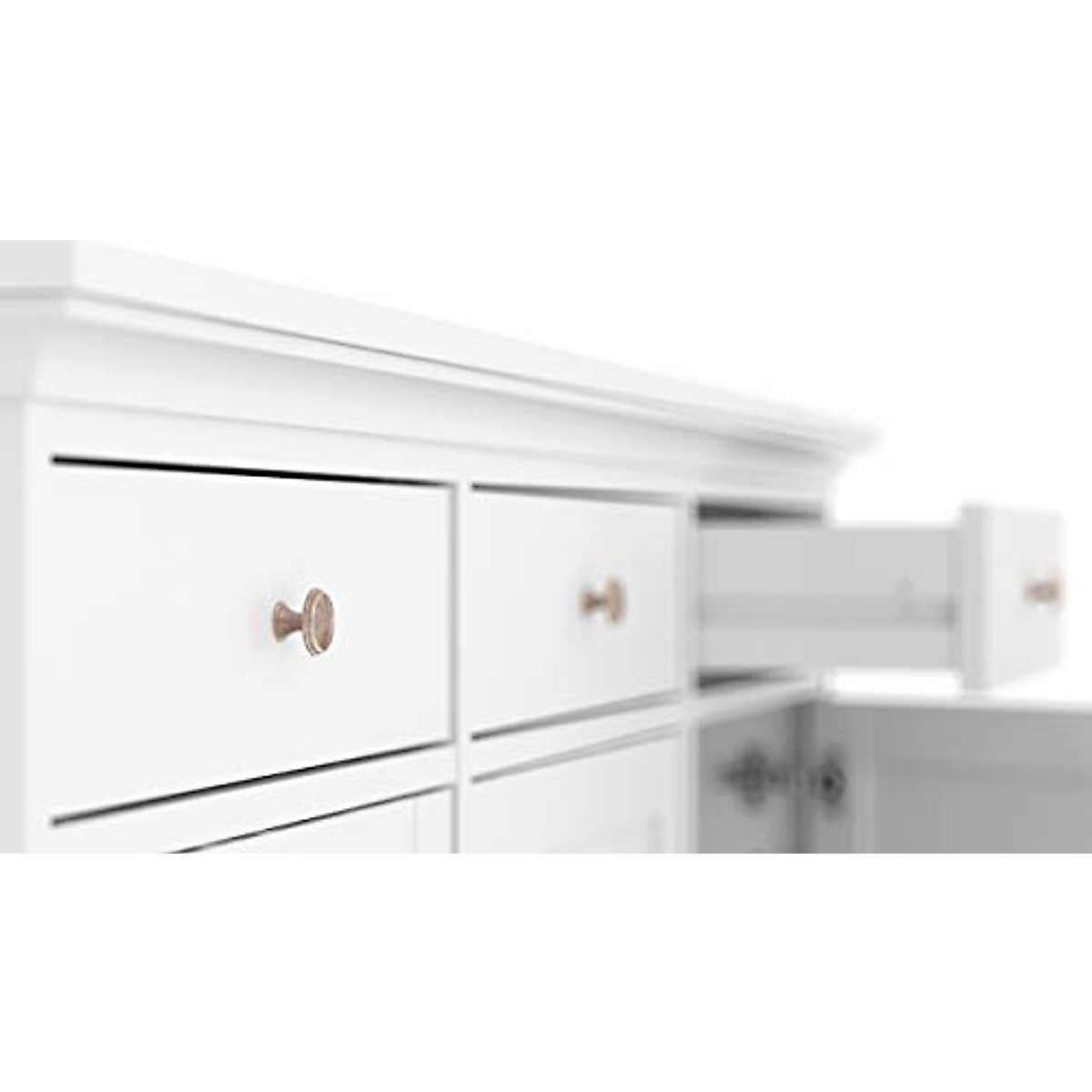 Tvilum Sonoma Sideboard with 3 Doors and 3 Drawers, White