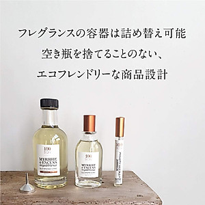 100BON Cedre & Neroli Lumineux Unisex Fragrance - Neroli & Cedar Scent - Organic, Natural & Light Woody Aroma - 0.5 Fl Oz