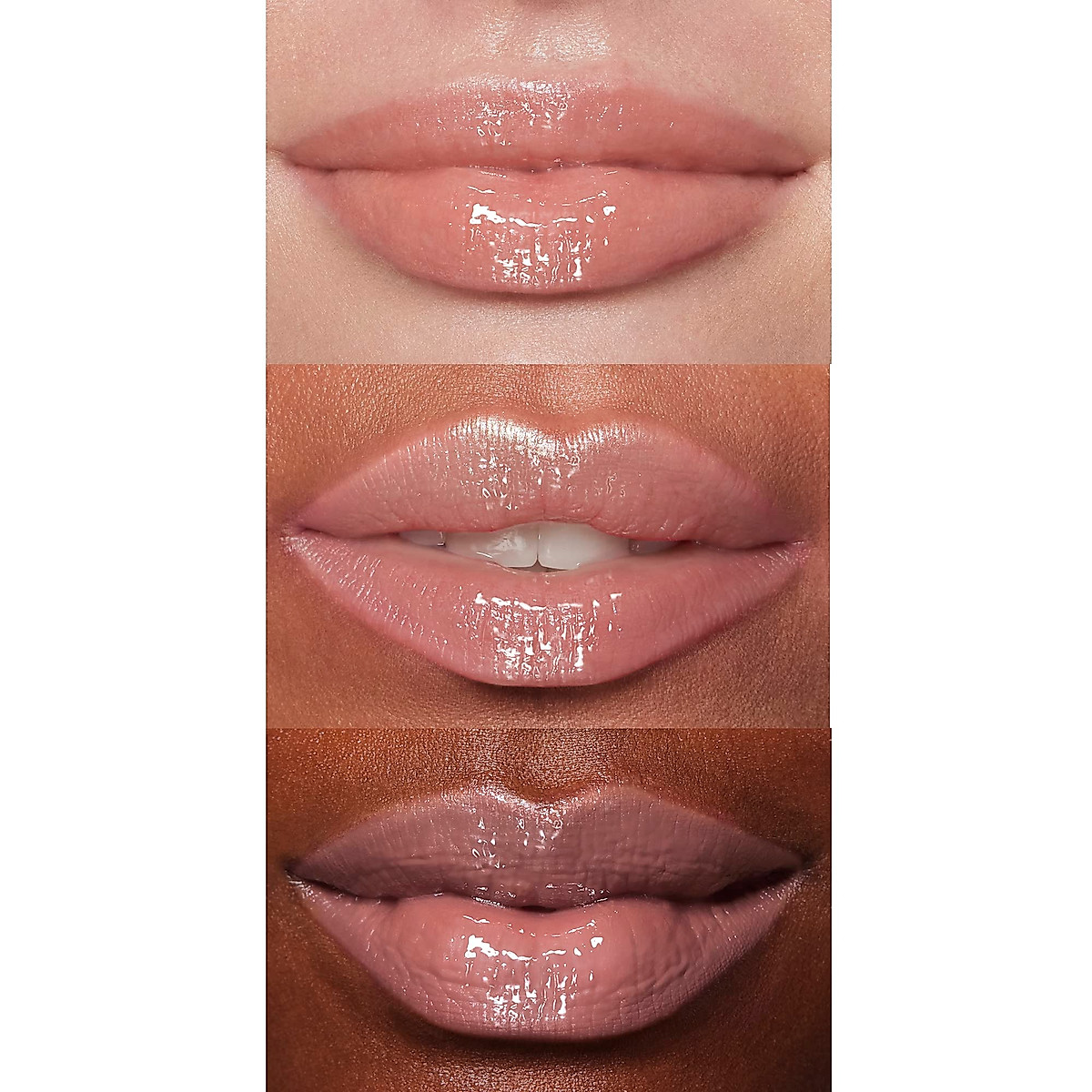 e.l.f. Lip Lacquer, Nourishing, Non-Sticky Ultra-Shine Lip Gloss With Sheer Color, Infused With Vitamins A & E, Vegan & Cruelty-Free, Whisper Pink