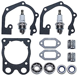 AUMEL 581357401 Gasket Kit w/Bearing Oil Seal Spark Plug for Husqvarna K750 K760 Concrete Saw