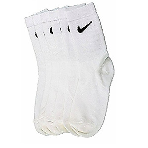 Nike Toddler/Little Boy's Crew Socks 6-Pairs Lightweight, 5-7, 10C-3Y