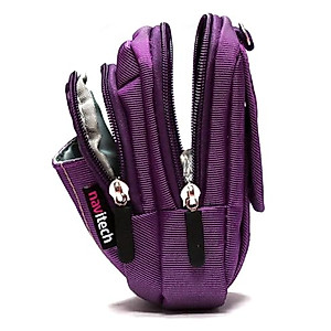 Navitech Purple Compact Camera Case Compatible With Canon Powershot SX620 HS Compact Digital Camera