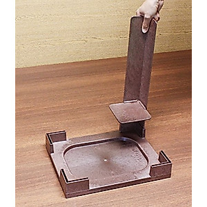 Homey Plastic Industrial Newspaper Raised Wood Carving