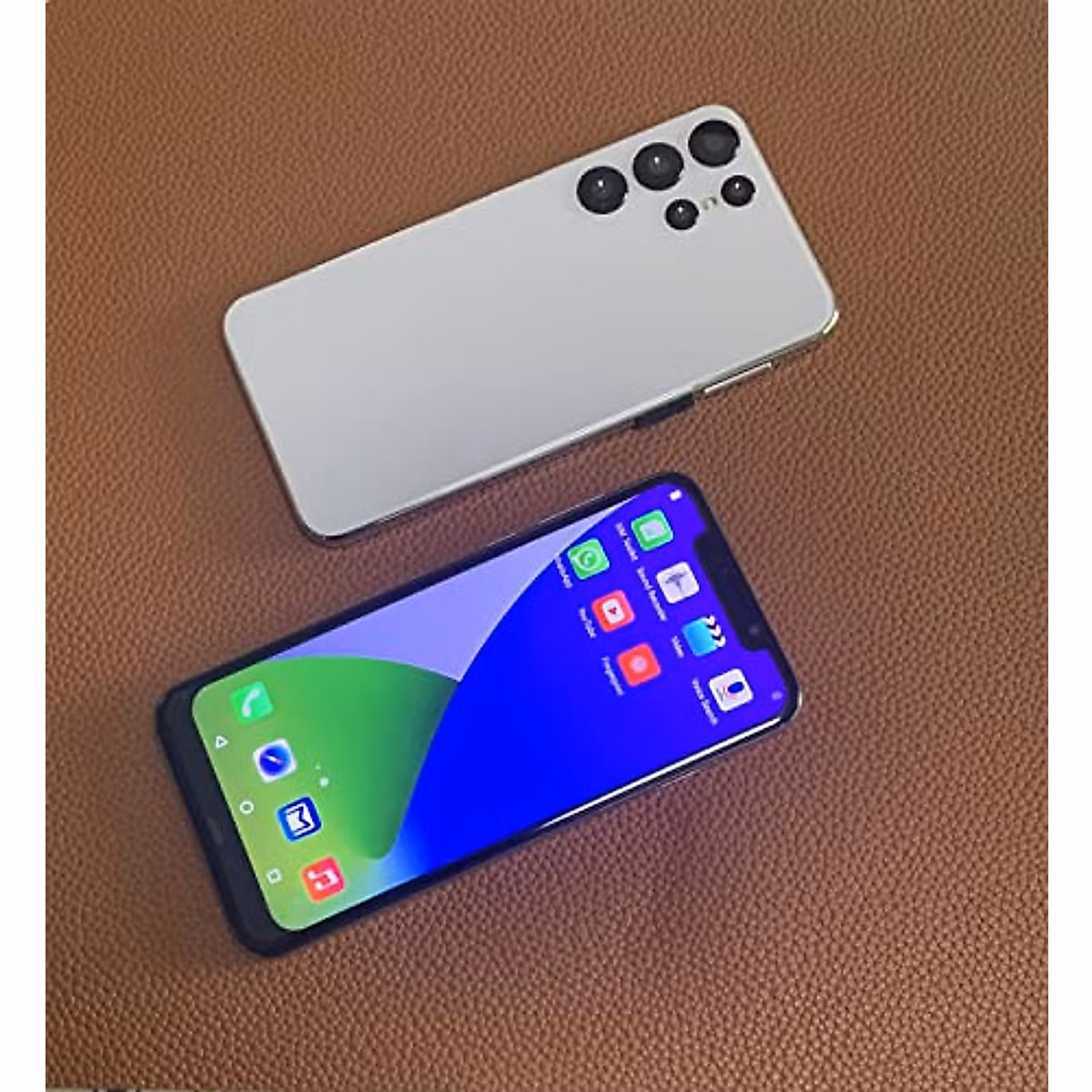 zsddzzy 6.52 inch Screen，Y200，Android Smartphone ，Dual SIM Card，1GB RAM 16GB ROM，Only Supports Dual SIM Card Frequency Band of 3GWCDMA ：850/2100MHZ，Unlocked Cell Phone(White)