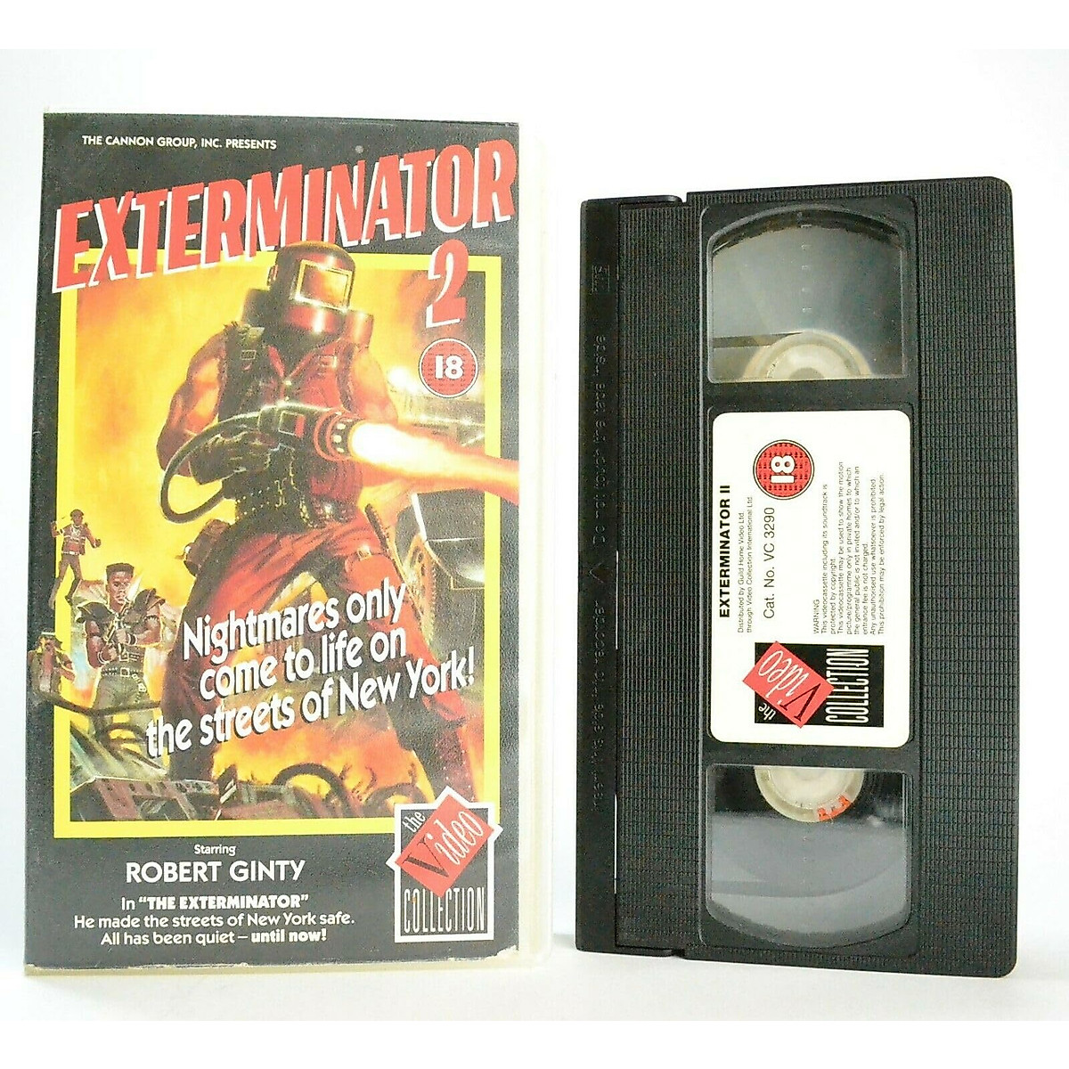 Exterminator 2: Action Thriller (1984) - Nightmare On New York Streets - Pal VHS