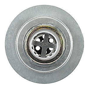 Danco 10644 4-1/2" Mobile Home Flat Top Shower Drain Strainer, Chrome