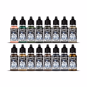 Model Color Paint Set - WWII German Camouflage Colors