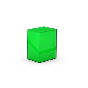 Ultimate Guard Boulder 80+, Deck Case for 80 Double-Sleeved TCG Cards, Emerald, Secure & Durable Storage for Trading Card Games, Soft-Touch Finish