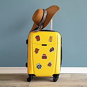 20 Pcs Stickers Pack Domo Colorful Vinyl Waterproof Aesthetic for Laptop Water Bottle Bumper Car Bike Luggage Guitar Skateboard