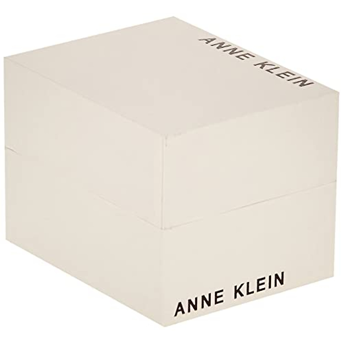 Anne Klein Women's AK/1441SVTT Two-Tone Open Bangle Watch