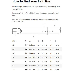 Fossil Men's Reversible Leather Belt, Parker Brown/Black, 32
