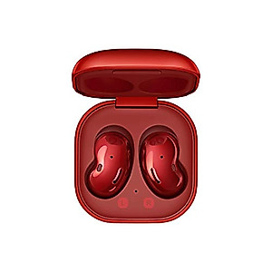 Samsung Galaxy Buds Live, True Wireless Earbuds with Active Noise Cancelling (Wireless Charging Case Included) - Bulk Packaging - Mystic Red