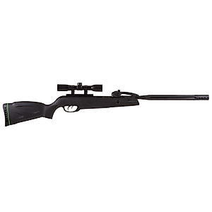 Gamo 611006875554 Swarm Whisper Air Rifle, .22 Caliber,Black
